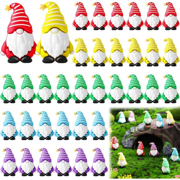 Other | Mini Gnome Figures 10 Pack Creative Outdoor Decorations For ...
